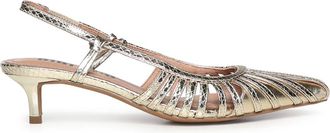 Bibi Lou Femme, Chaussures, Jaune, Taille: 38 EU Escarpin Slingback &agrave; Bout Pointu