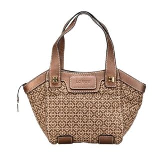 Loewe Pre-owned Canvas Handtasche - - Pre-owned - Damen - Braun - ONE SIZE