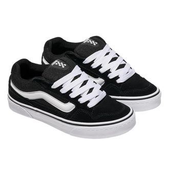Vans Caldrone Sneaker f&uuml;r Damen, Wildleder (Schwarz/Wei&szlig;)