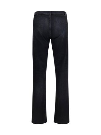 Gucci Mens Stretch Cotton Jeans Black