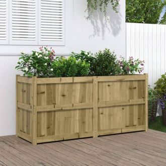 vidaXL Jardini&egrave;re 150x50x70 cm bois de pin impr&eacute;gn&eacute; Vidaxl