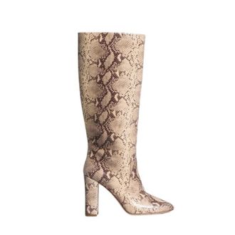 Twinset Schlangenmuster High Heel Stiefel - - Shoes - Damen - Braun - 40 EU