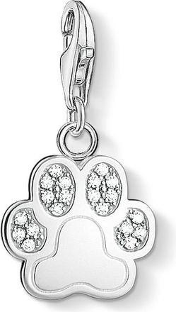 Thomas Sabo Thomas Sabo Damen Charm-Anhänger Tatze Pfote 925 Sterling Silber 1339-051-14