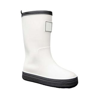 Generic Bottes en caoutchouc imperm&eacute;ables pour homme et femme - Longueur genou - Imperm&eacute;ables - Larges mollets - Pour le travail et la pluie - Bottes de jardi