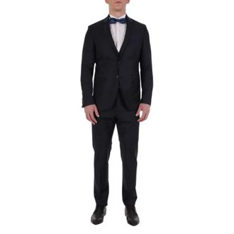 Karl Lagerfeld Anzug mit Rock-Weste - - Suits - Herren - Blau - L