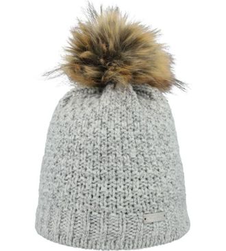 Eisglut Damen Meredithl Strickm&uuml;tze, Silber Mel, M 57-58cm