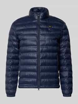 Blauer Regular Fit Jacke in Stepp-Optik Modell Sewall
