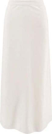 Max Mara Femme, Jupes, Blanc, Taille: 34 FR Maxi Skirt