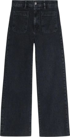 Frame Denim jean &agrave; poches avant - Noir
