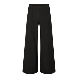 Rue de Femme Olana Wide Pants - - Trousers - Damen - Schwarzk - XL