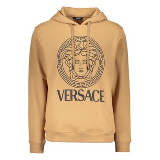 Versace Moderner Kapuzenpullover - - Sweatshirts & Hoodies - Herren - Braun - 2XL