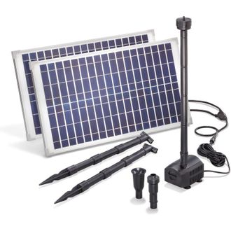 Esotec Esotec - Solar Teichpumpe mit Filter f&uuml;r au&szlig;en set Sprinklerpumpe 1700l/h 101916