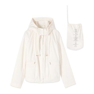 Oltre Leichte glatte packbare Daunenjacke - - Jackets - Damen - Wei&szlig; - L