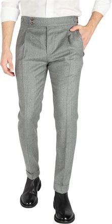 Berwick 1707 Homme, Pantalons, Gris, Taille: XL Pantalon Long R&eacute;tro