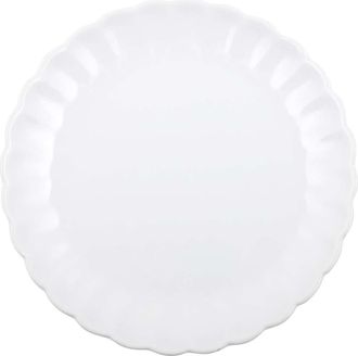 Ib Laursen Teller/Essteller/Speiseteller - Mynte Pure White/weiß - Keramik - Ø 28 cm