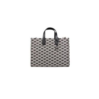 Michael Kors Gigi Gro&szlig;e Logo Jacquard Tote - - Bags - Damen - Beige - ONE SIZE