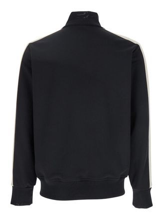 Palm Angels Mens Sweatshirt Classic Logo Black Polyester Sweatshirts Sweater