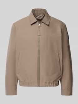 Marc O'Polo Regular Fit Blouson mit Label Patch - Marc OPolo &times; DFB Travel Collection