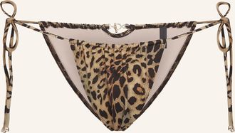 SKIMS Skims Triangel-Bikini-Hose Micro Hardware braun