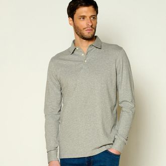 Bexley Aiden - Polo homme gris clair chiné
