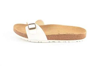 Le Clare Mules Homme - Blanc - Bianco, 43 EU EU