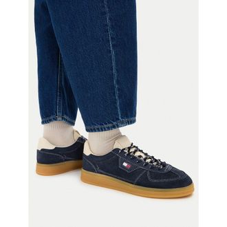 Tommy Jeans Sneakers Tommy Jeans Mu The Greenwich Edge Suede EN0EN03050 Dunkelblau
