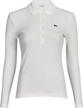 Lacoste Polo &agrave; manches longues en coton