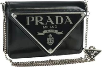 Prada Sac bandouli&egrave;re vintage doccasion - Femme - Pre-owned - Noir - Taille: ONE Size
