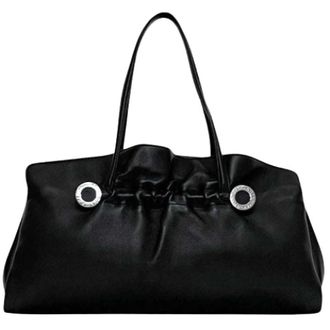 Bulgari Pre-owned Vintage Schultertasche - - Pre-owned - Damen - Schwarzk - ONE SIZE