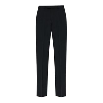 Alexander McQueen B&uuml;gelfaltenhose - - Trousers - Herren - Schwarzk - XL