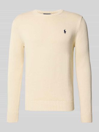Polo Ralph Lauren Strickpullover mit gerippten Abschl&uuml;ssen