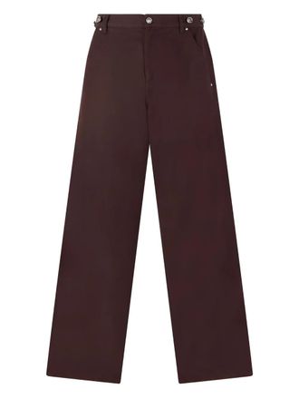 Roberto Cavalli Hose mit Knopfverschluss - Braun