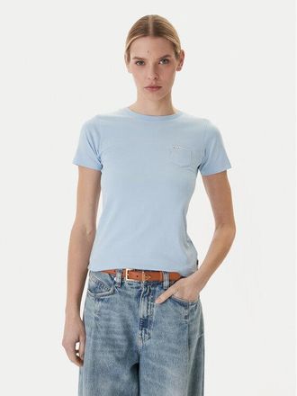 Guess T-Shirt W5RI52 J1314 Himmelblau Regular Fit