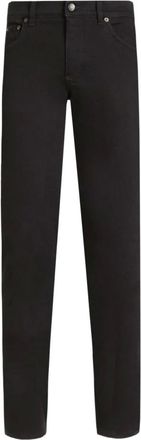 Dolce & Gabbana Homme, Jeans, Noir, Taille: M Jeans Slim-fit