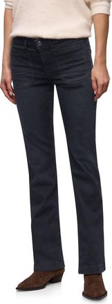 Street One Bootcut Jeans Blue Black Soft wash 26