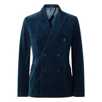 Aspesi Homme, Vestes, Bleu, Taille: L Sugimoto Double-Breasted Jacket