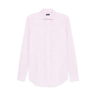 Finamore Napoli Hemd - - Shirts - Herren - Rosa - S