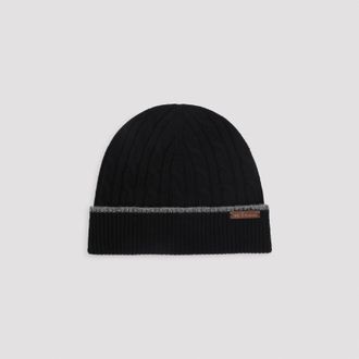 Kiton Bonnet en tricot torsad&eacute; Kiton