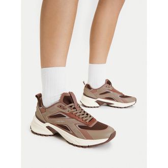 Calvin Klein Sneakers Calvin Klein Hike Runner Ck Stripe Refl Su HW0HW03107 Braun