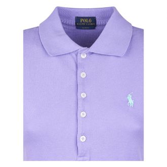 Polo Ralph Lauren Femme, Tops, Violet, Taille: 38 FR Polo en maille extensible coupe classique