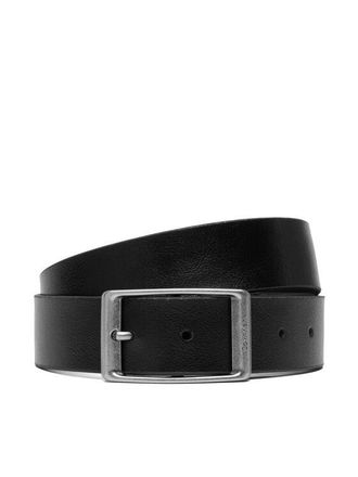 Calvin Klein G&uuml;rtel Casual Round Buckle Tumbled 35Mm LV04D7123G Schwarz