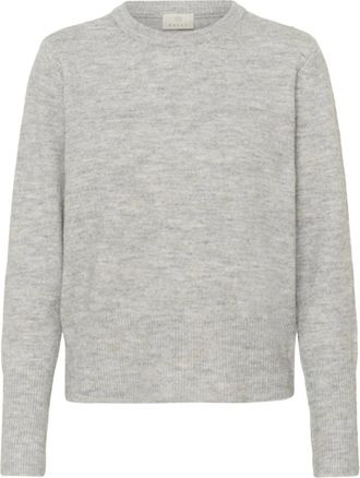 Kaffe Damen, Strickwaren, Grau, 2XLGr&ouml;&szlig;e