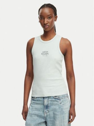 Calvin Klein Jeans Top LV047F239G Hellgr&uuml;n Slim Fit
