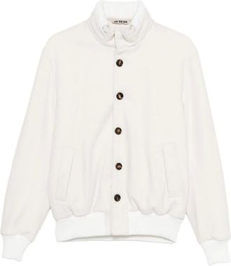 Kired Kired, Homme, Vestes, Blanc, Taille: M Bomber Jacket