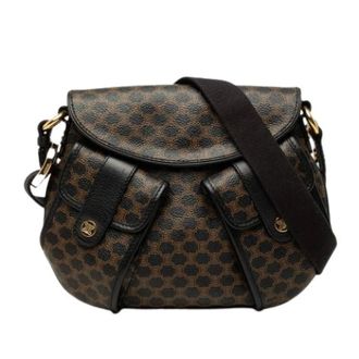 Celine Sac bandouli&egrave;re vintage doccasion - Femme - Pre-owned - Brun - Taille: ONE Size