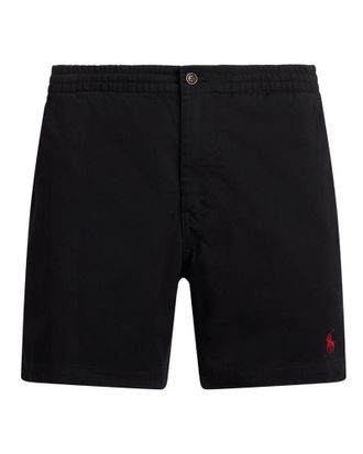 Ralph Lauren Glatte Bermudas mit Stretch und kleiner Pony-Stickerei, Stretch Classic Fit in