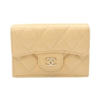 Chanel Pre-owned Tri-fold Wallet - - Pre-owned - Damen - Beige - ONE SIZE