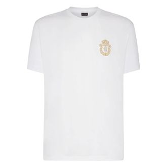 Billionaire Boys Club Homme, Tops, Blanc, Taille: XS T-shirt Col Rond MC Crest