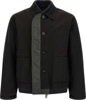 sacai Knielanger Mantel - Bunt