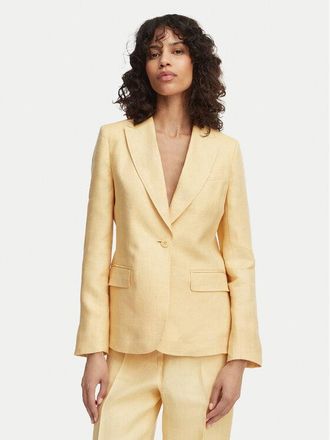Max Mara Sakko Nalut 2615041072 Gelb Regular Fit